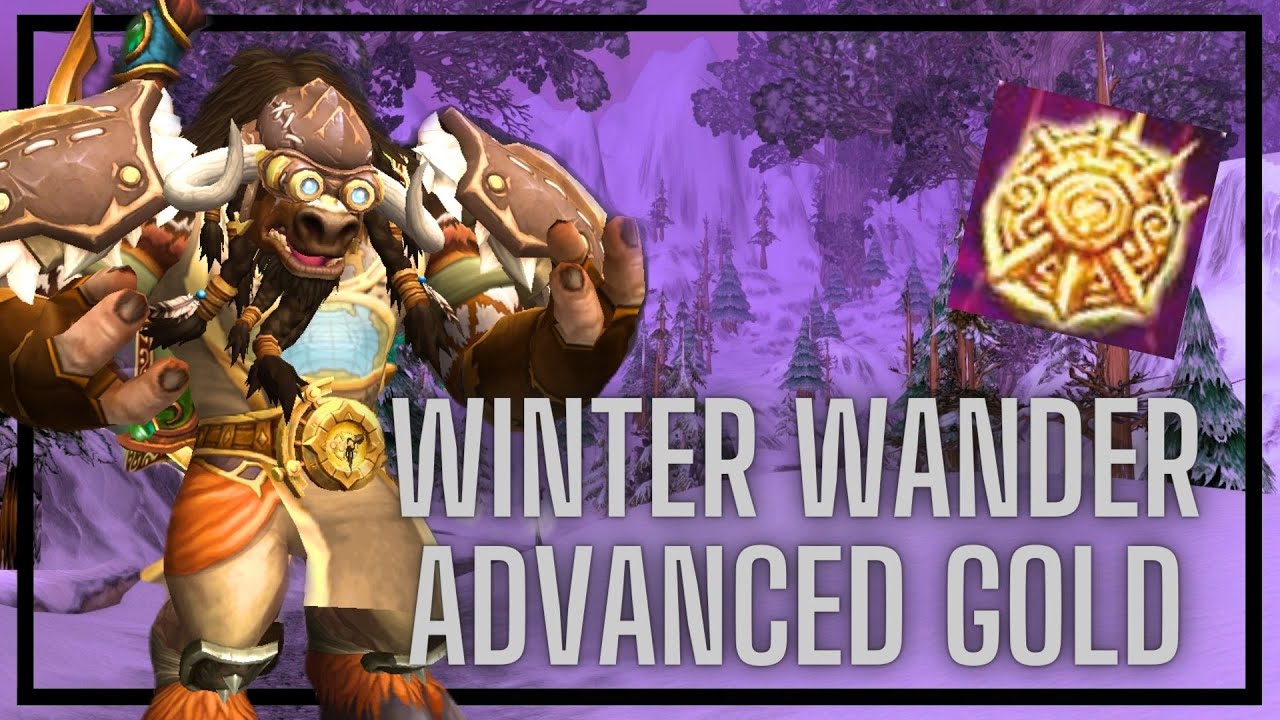 Winter Wander Advanced: Gold | Kalimdor Cup Dragonriding | 10.1.5 - YouTube
