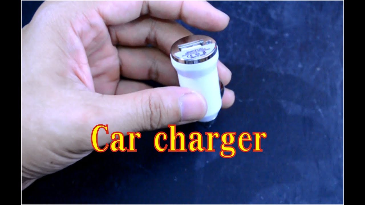 Inside a car charger - YouTube