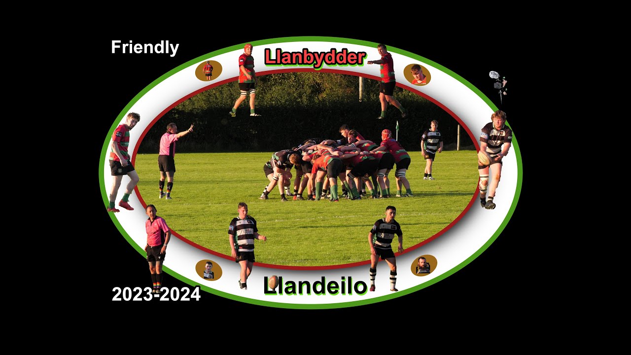 Llanbydder RFC v Llandeilo RFC (Senior Friendly) - YouTube