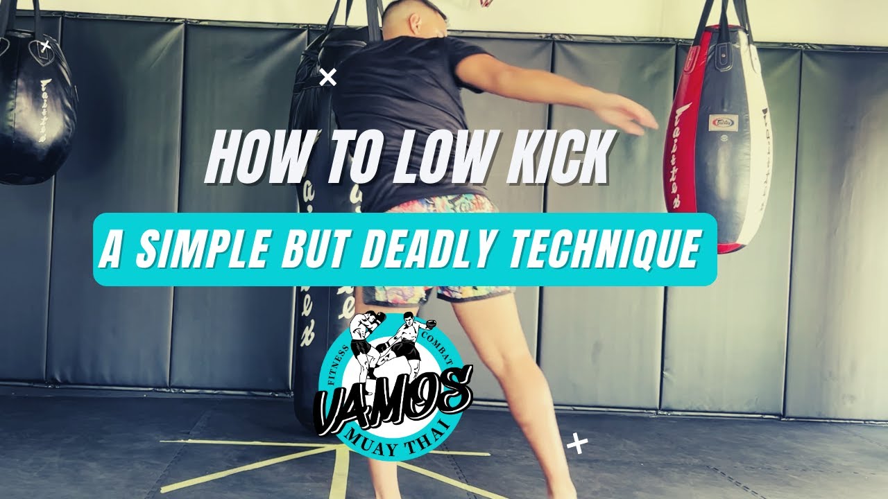 THE LOW KICK | LEG CHOP | BEGINNER TUTORIAL - YouTube