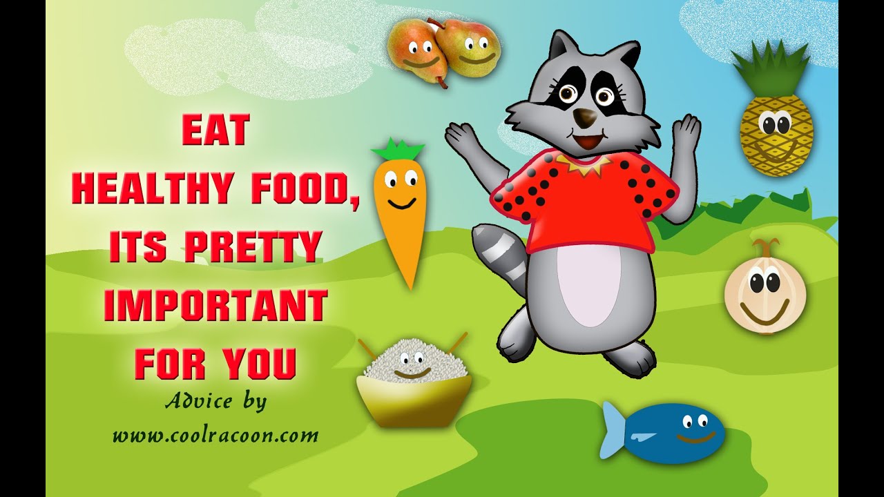 KIDS COOL RACOON SONGS:THE CHEWING SONG - YouTube