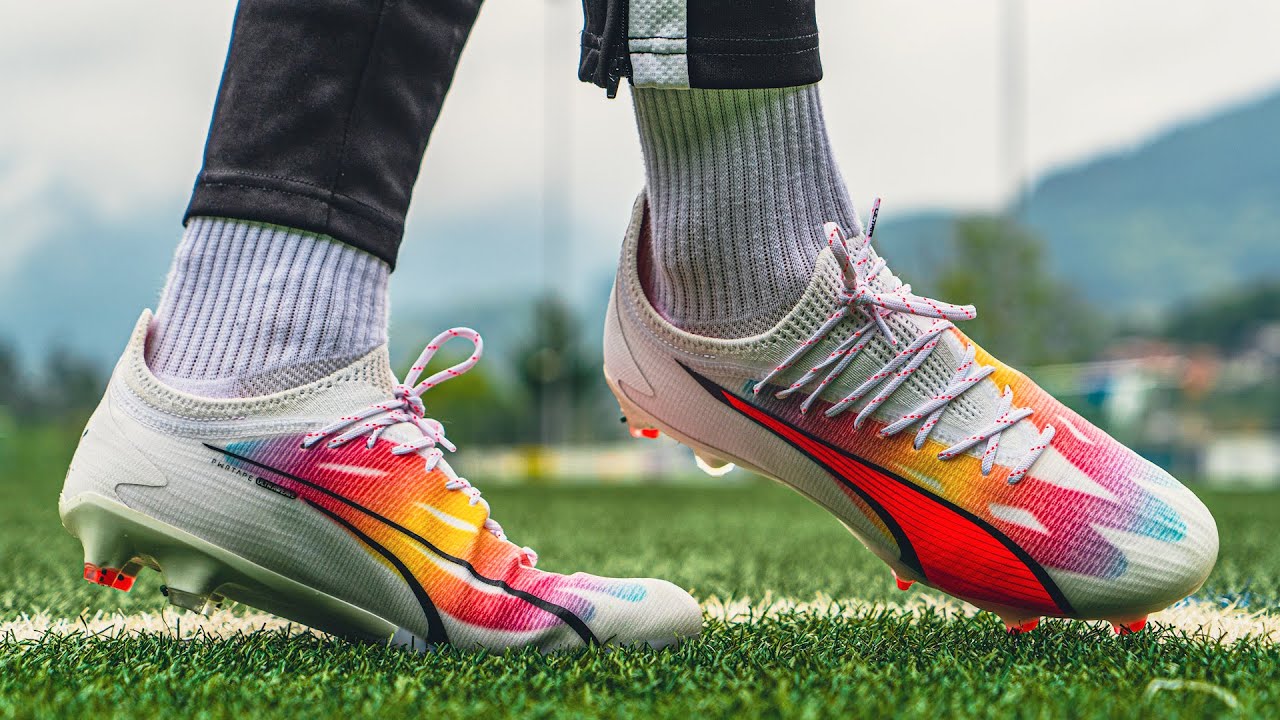 Kingsley Coman Schuhtest - Puma Ultra Ultimate Review - YouTube