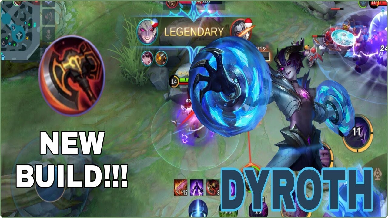 NEW BUILD DYROTH OP? CORE BEST BUILD AND EMBLEM 2021 | MLBB - YouTube