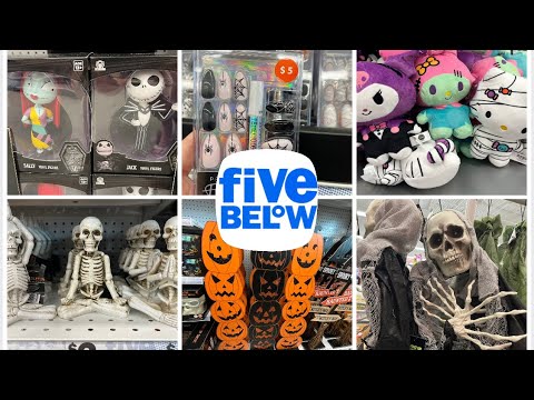Five Below 2024 Halloween Decor ~ Shop With Me - YouTube