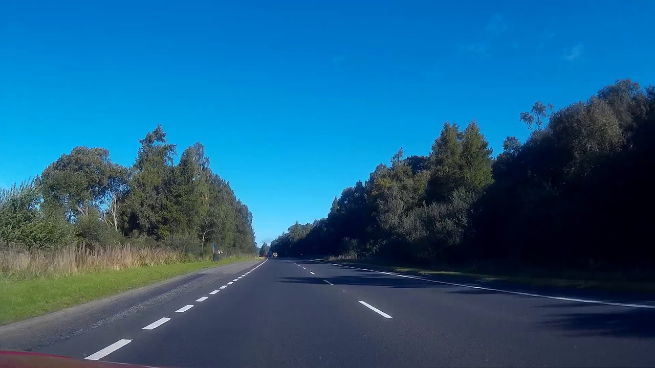 September Road Trip Drive North On A9 From Perth To Pitlochry Highland ...