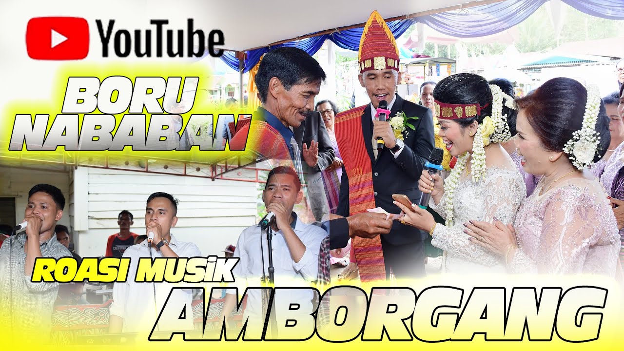 NABABAN AMBORGANG II ROASI MUSIK II adat Batak pernikahan - YouTube
