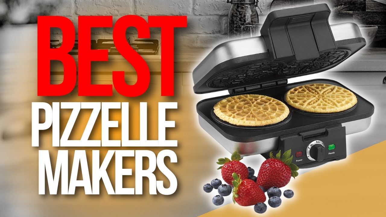 Top 5 Best Pizzelle Makers | Pizzelle Iron Makers - YouTube