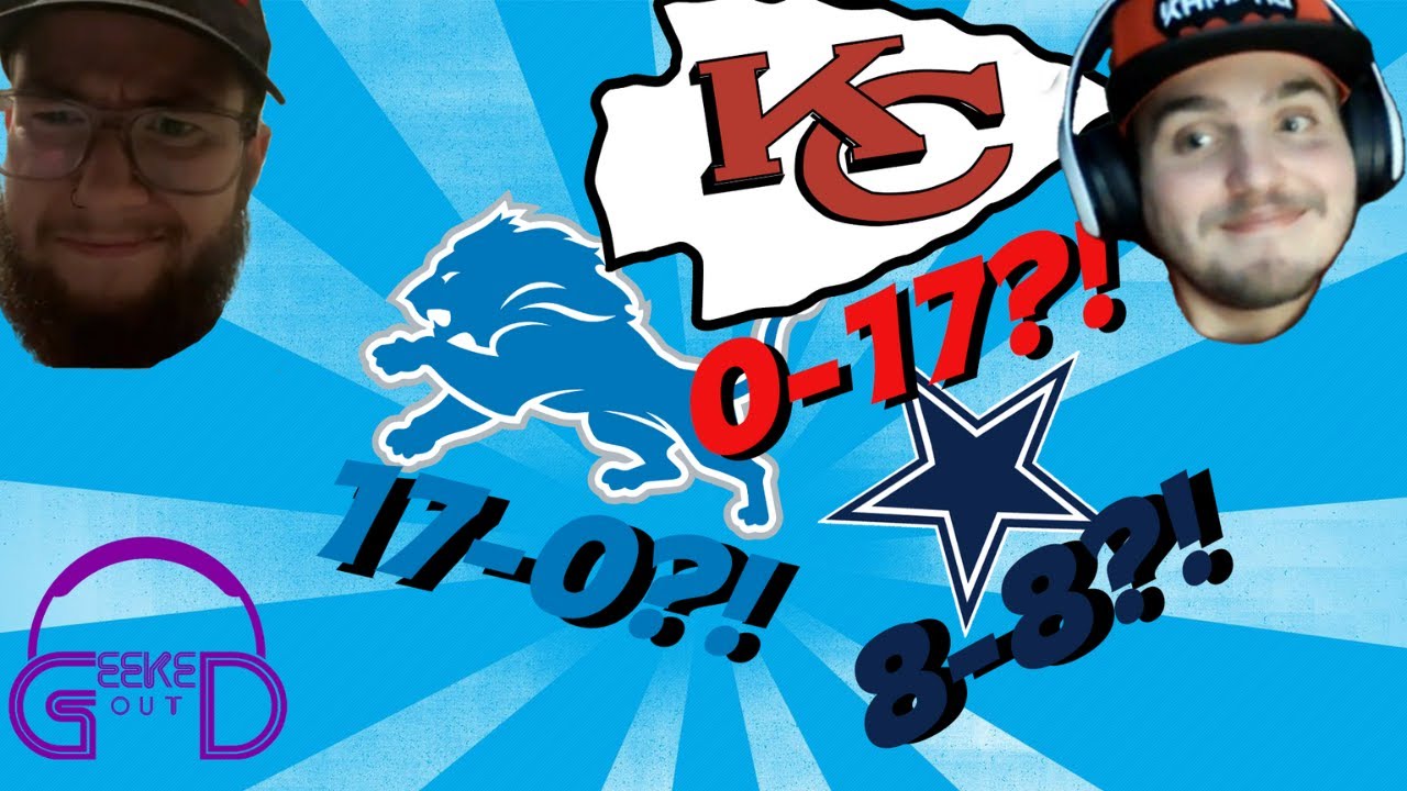 Geeked Out Podcast #1 - Welcome to Geeked Out! / NFL Season Predictions ...