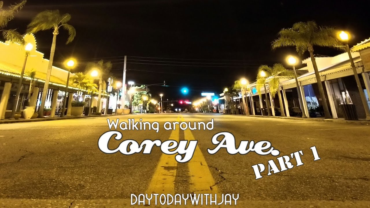 Night Exploring Episode 1! Corey Ave, St Pete Beach, Abandoned Theater ...