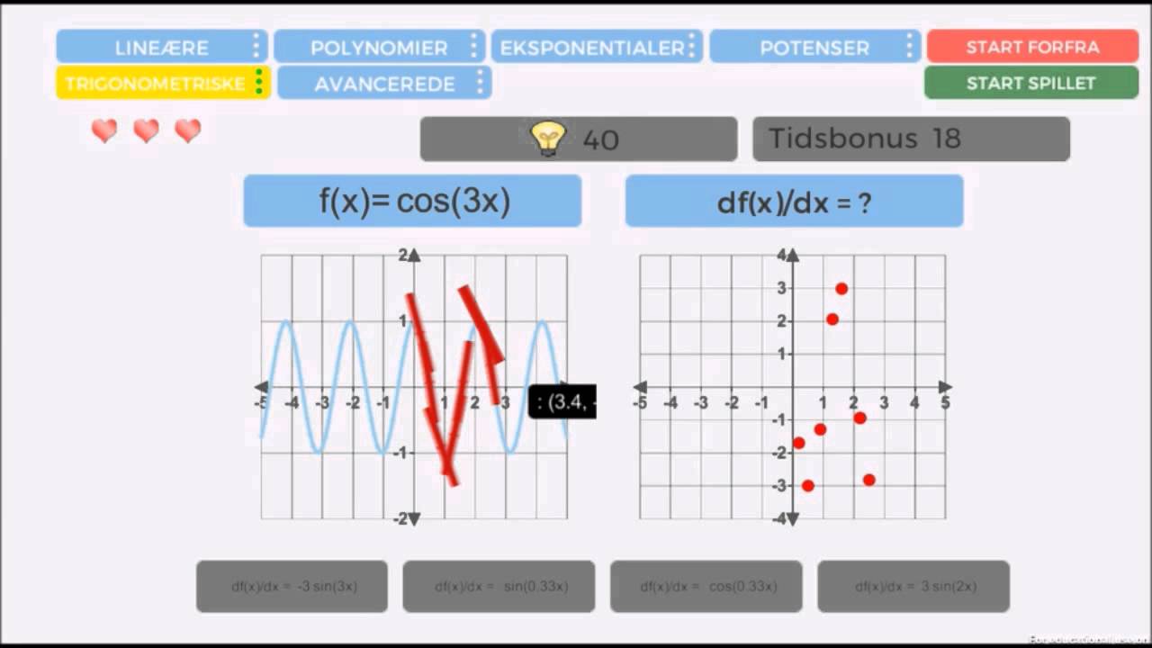 ScienceAtHome - Differentiation Game - YouTube