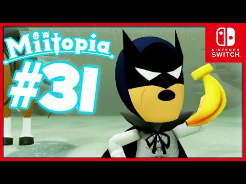 Miitopia FULL Walkthrough Part 31 VAMPIRE Batman loves Bananas ...