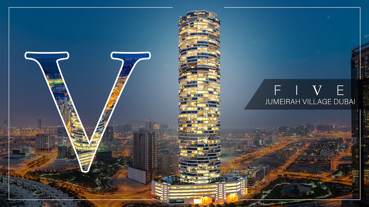 Five Jumeirah Village Dubai - 5 Star Luxury Hotel Apartments - YouTube
