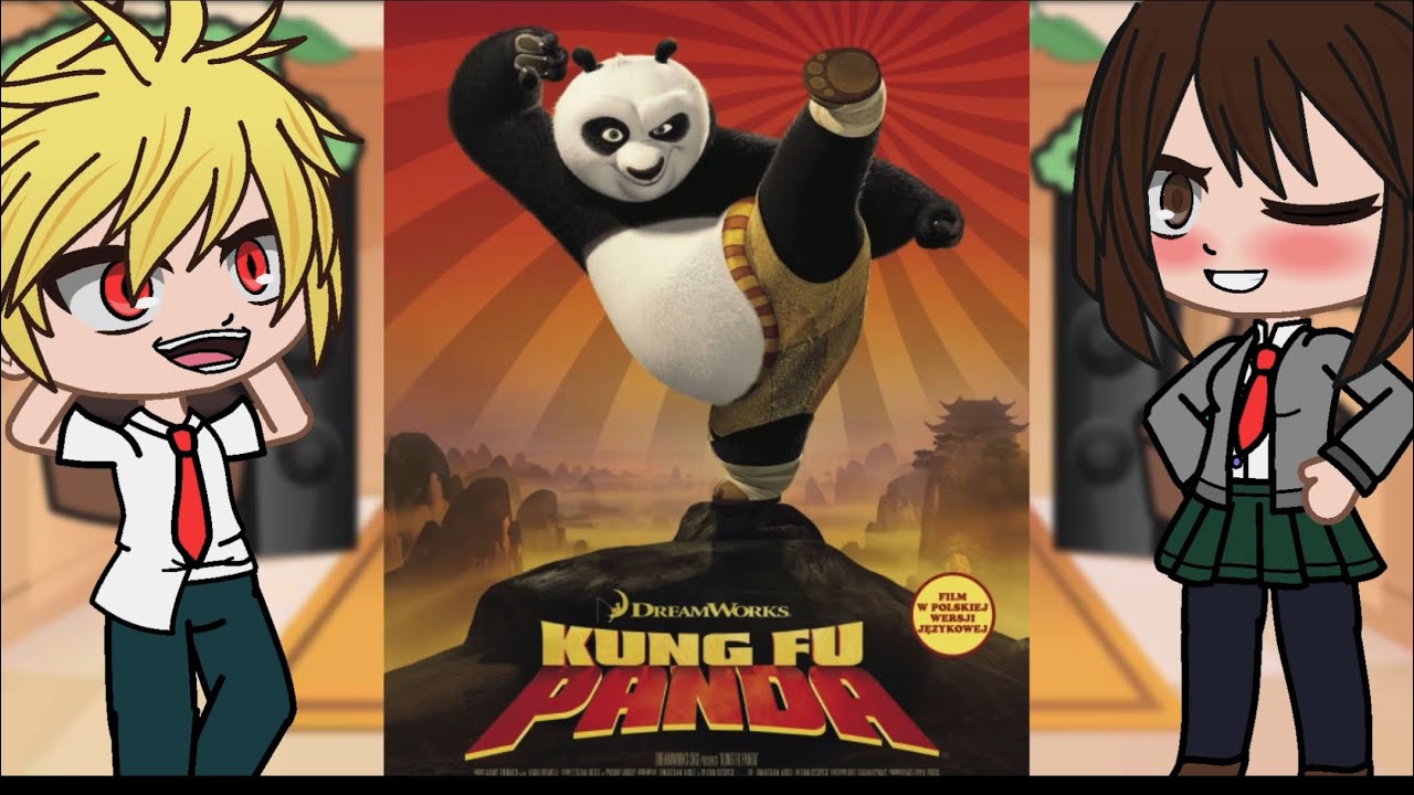 Class 1A react to Deku as Po |AU|Kung Fu Panda| BNHA/MHA || GCRV |I No ...