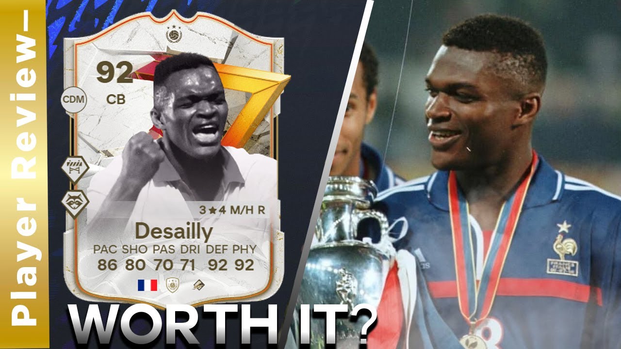 Stay Away From This Card! 92 Rated Golazo Icon MARCEL DESAILLY Player ...