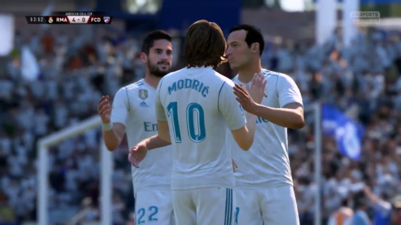 FIFA 18 - Karrier Mód - Real Madrid - 2.rész - Indul az előszezon ...