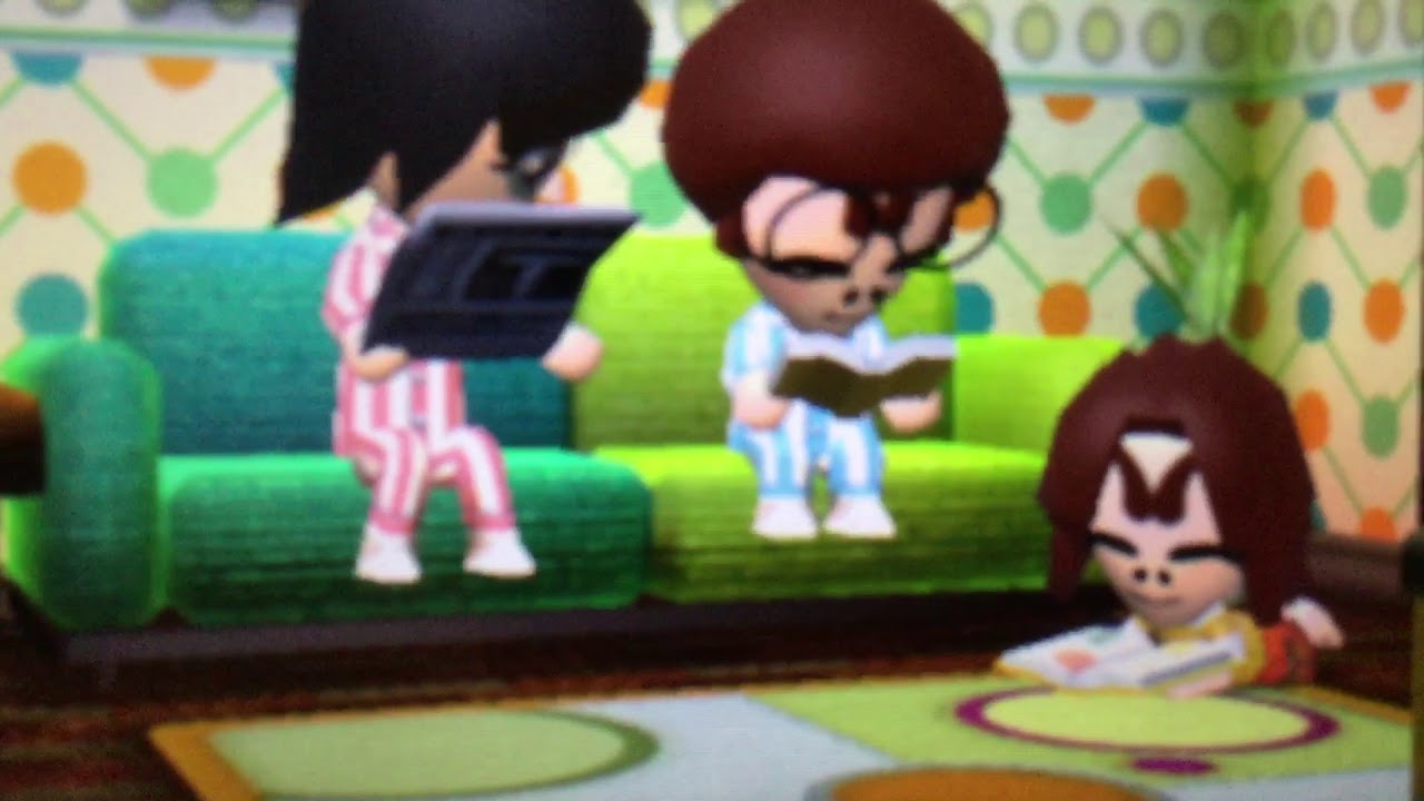 Tomodachi Life - Mii Homes - Living Room - YouTube