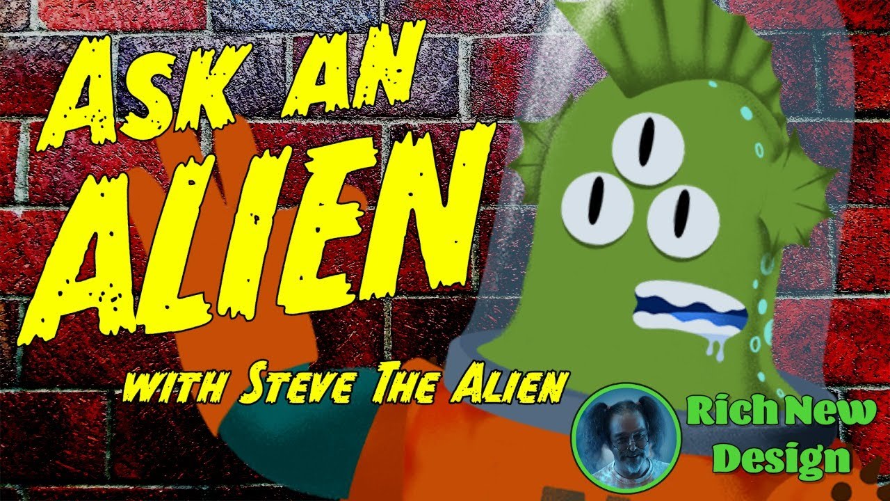 Ask An Alien with Steve The Alien #livestream #animation #comedy #fyp ...