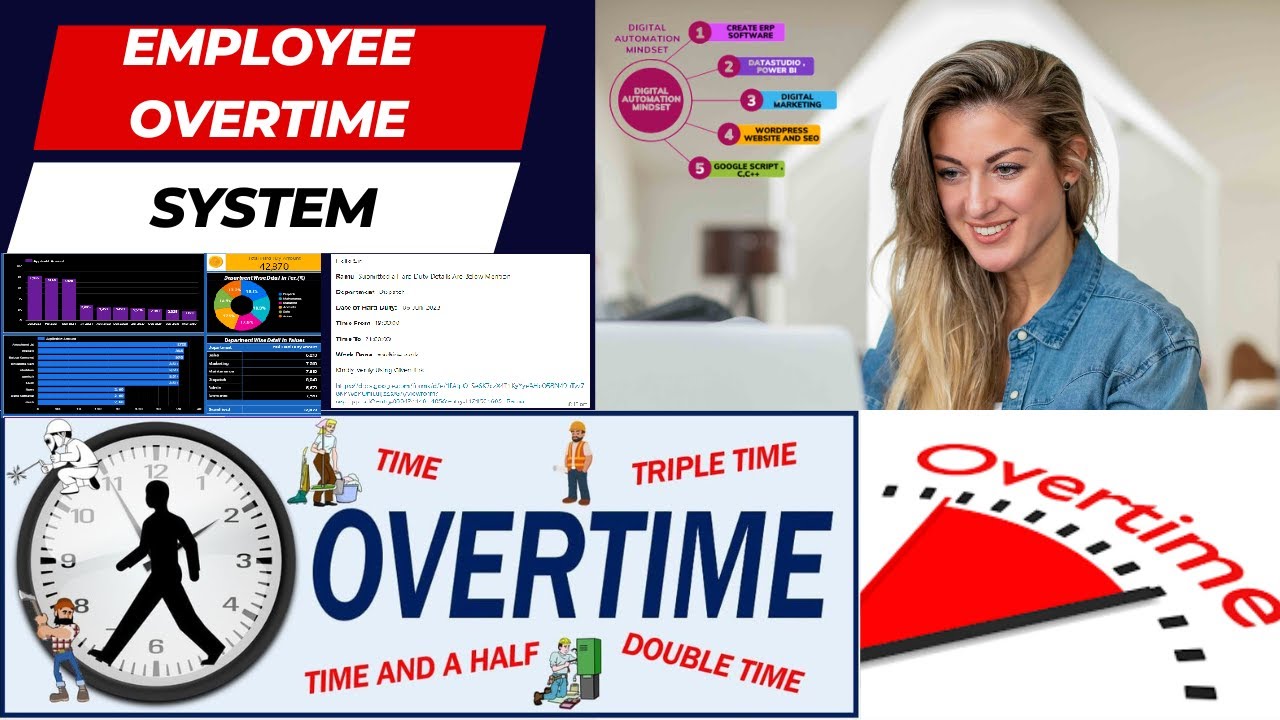 Overtime Monitoring System | Control Hard Duty | Whatsapp Approvel ...