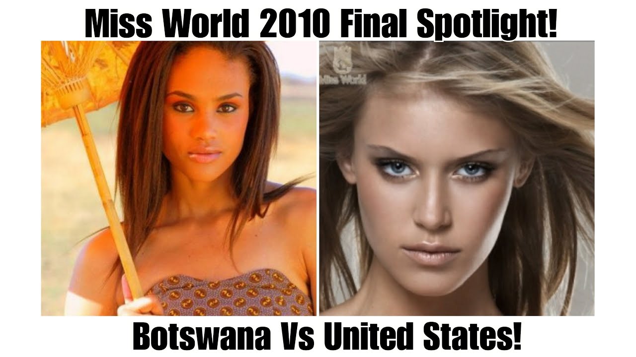 Miss World 2010 - Final Spotlight| Emma Wareus Vs Alexandria Mills ...