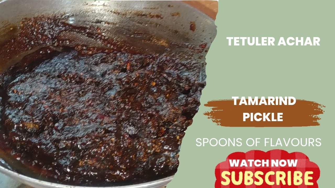 Tetuler Achar | Tamarind Pickle | how to make tamarind pickle #pickle # ...