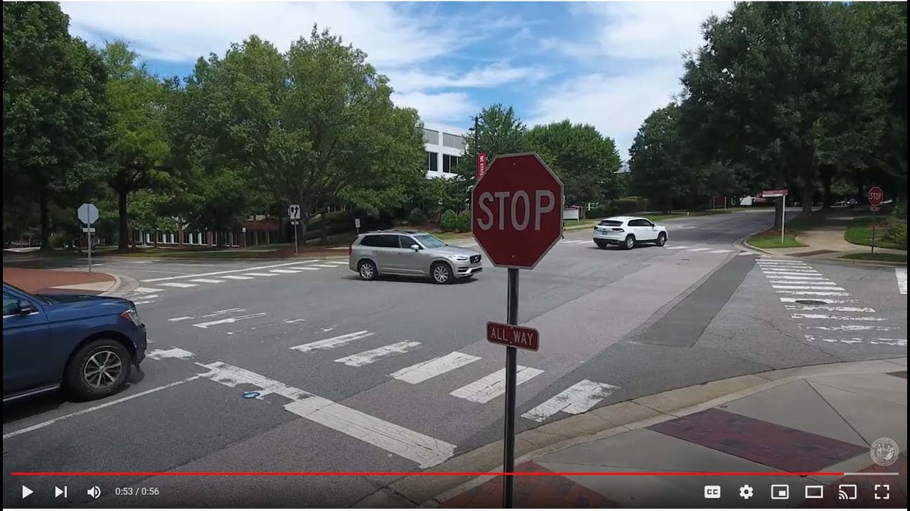 4 Way Stop Intersection
