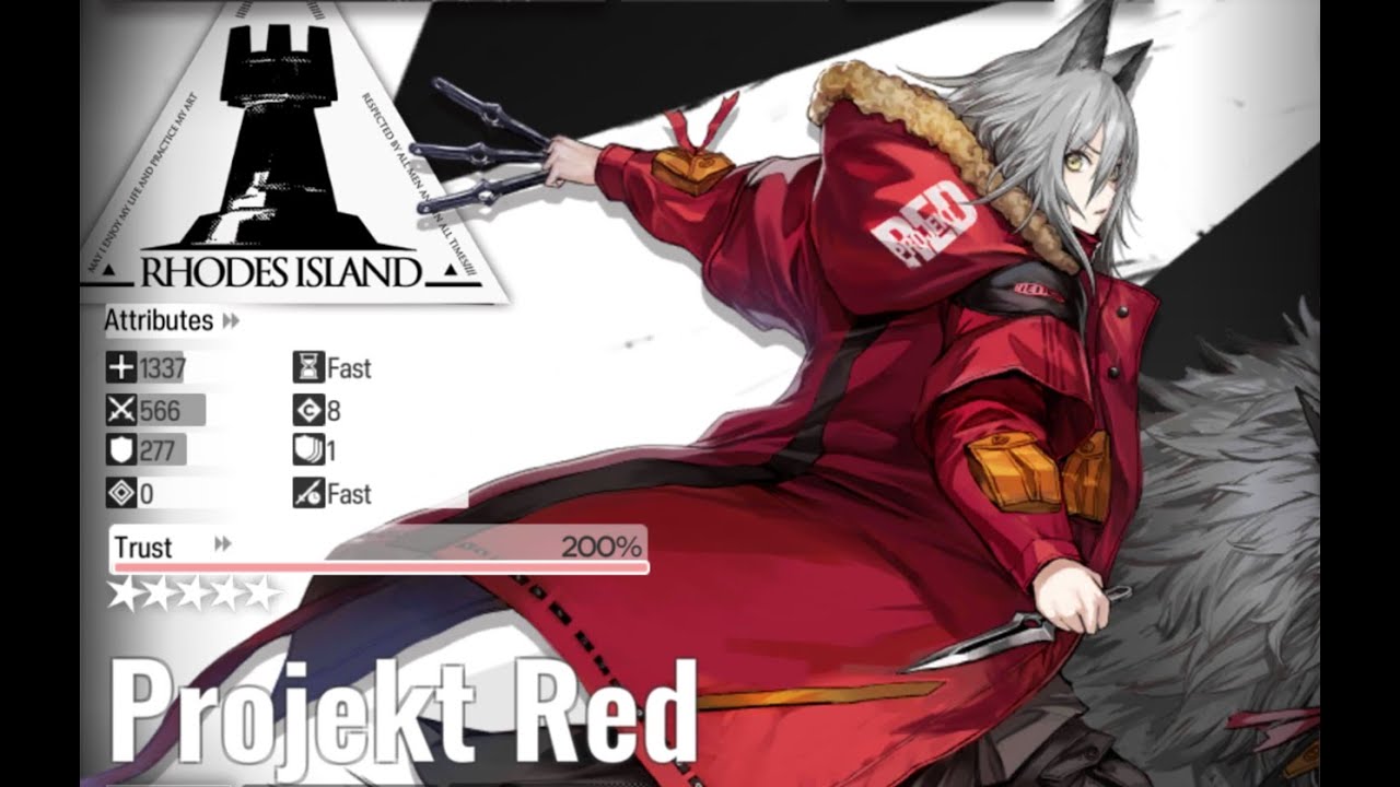 Projekt Red! | A Mediocre Arknights Operator Guide - YouTube