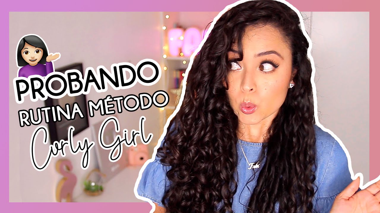 MÉTODO CURLY GIRL PROBANDO UNA RUTINA 💕 Fabi Ortiz - YouTube