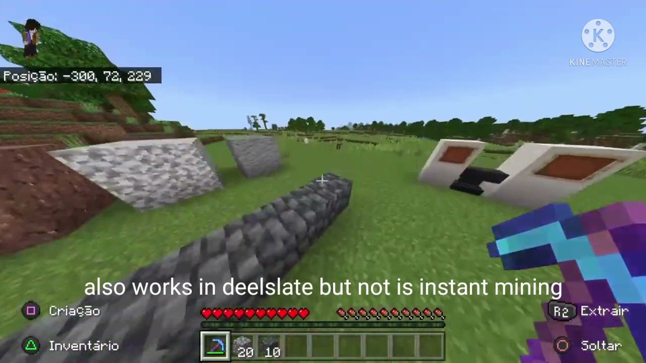 NEW!! Instant mining glitch Minecraft Bedrock Edition (MCPE/Win 10/ Ps4 ...