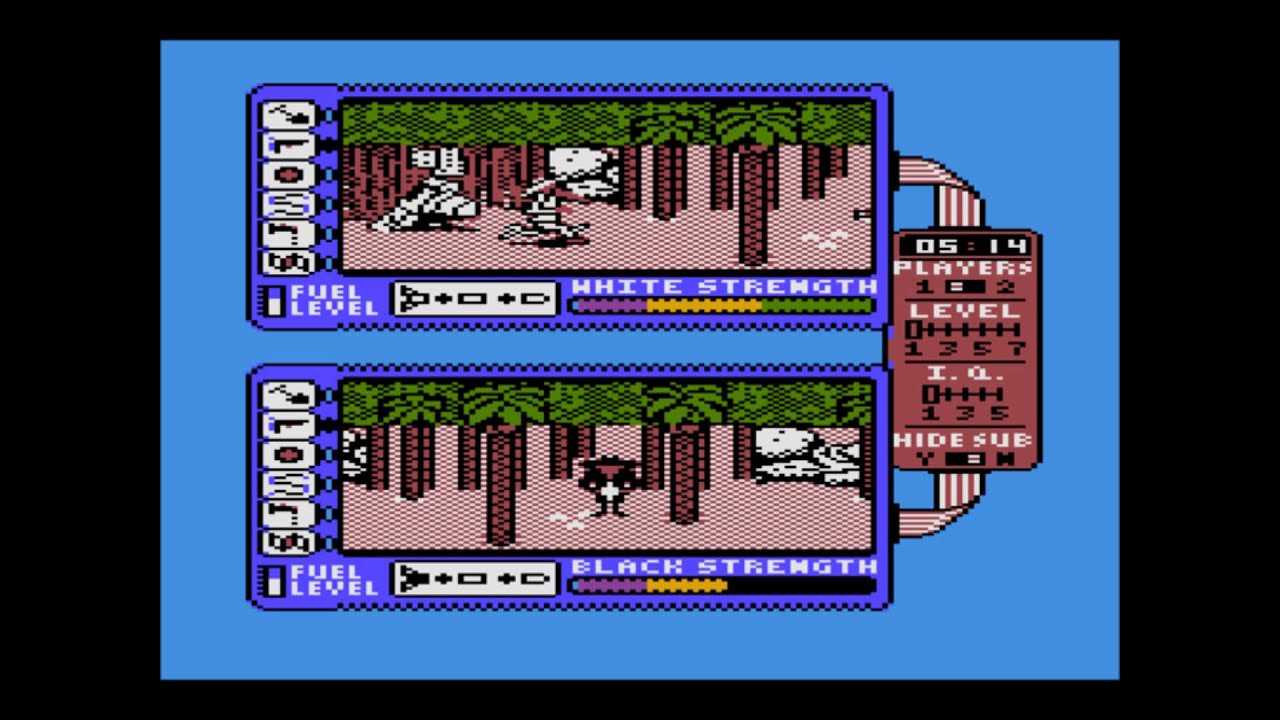 Spy vs Spy II: The Island Caper for the Atari 8-bit family - YouTube