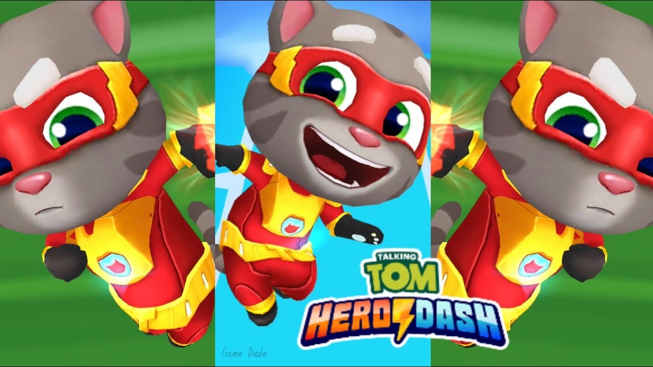 Talking Tom Hero Dash Final Boss New Update2024 Talking Tom Red Suit ...