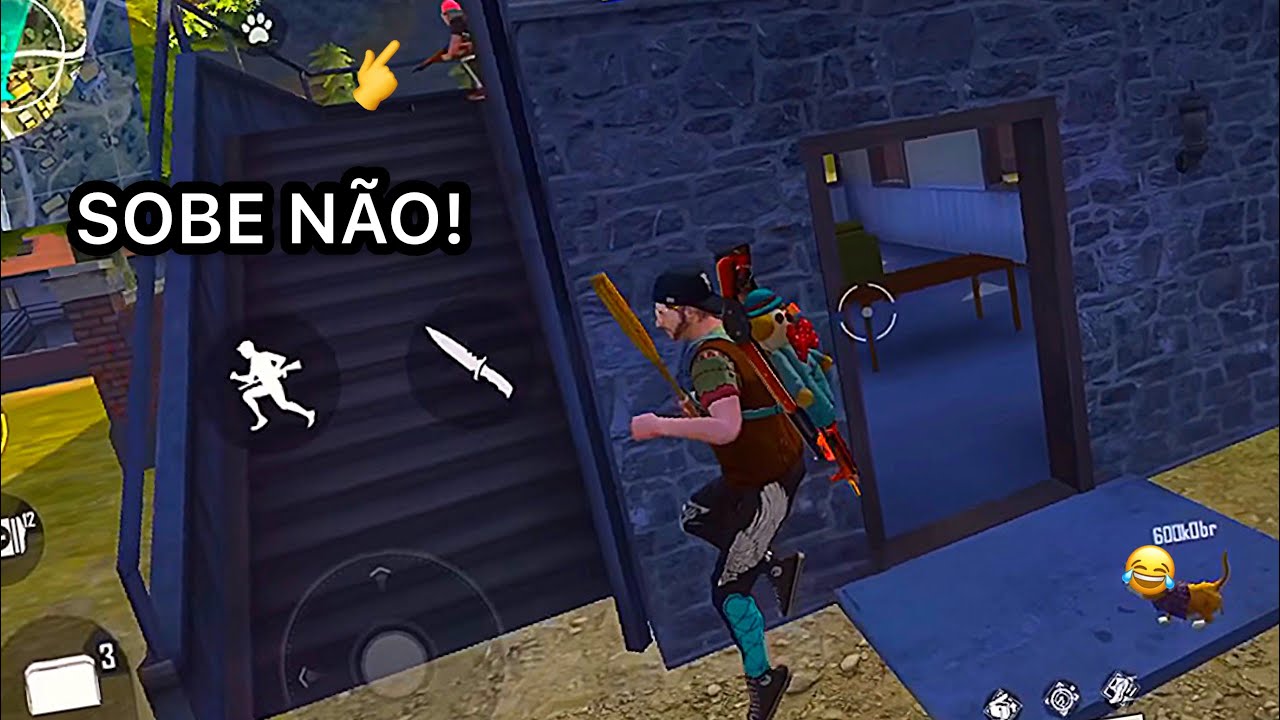 O JOGADOR FICOU COM MEDO DO PAI BUGADO NO FREE FIRE - YouTube