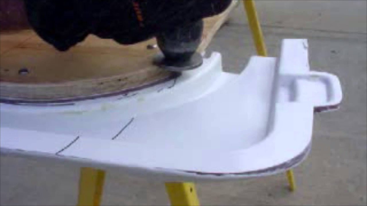 USA w/Nose Fiberglass Router - YouTube