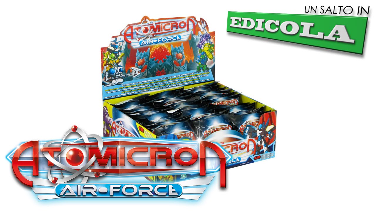 GIOCHI PREZIOSI - ATOMICRON AIR FORCE - UN SALTO IN EDICOLA RECENSIONE ...