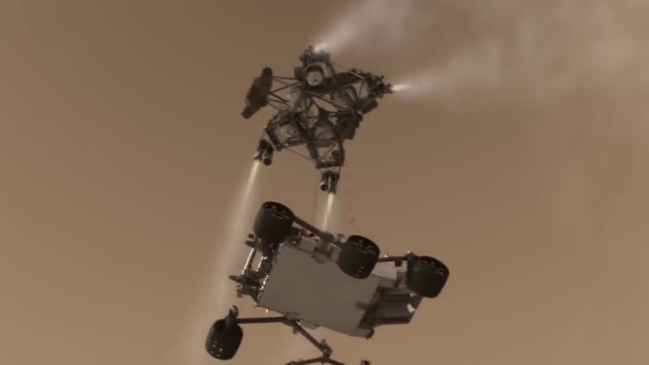 NASA Mars Science Laboratory Curiosity Rover Mission Animation HDx1280 ...