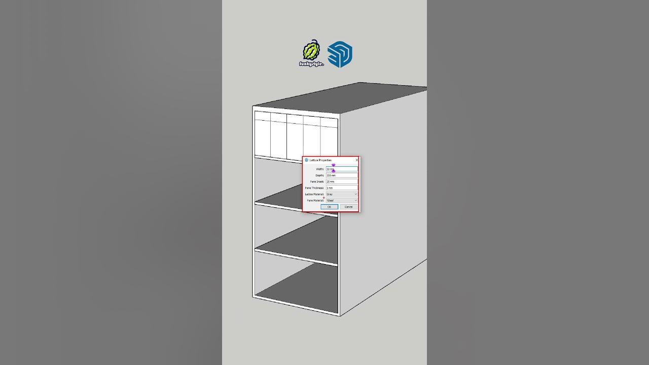 How to use Lattice Maker | SketchUp Plugin - YouTube