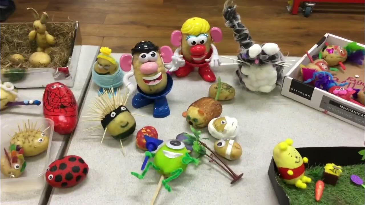 World book day 2022- potato decorating challenge - YouTube