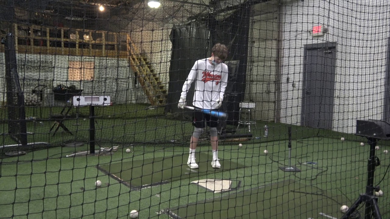 Hitting workout with coach Pat Biondi - YouTube