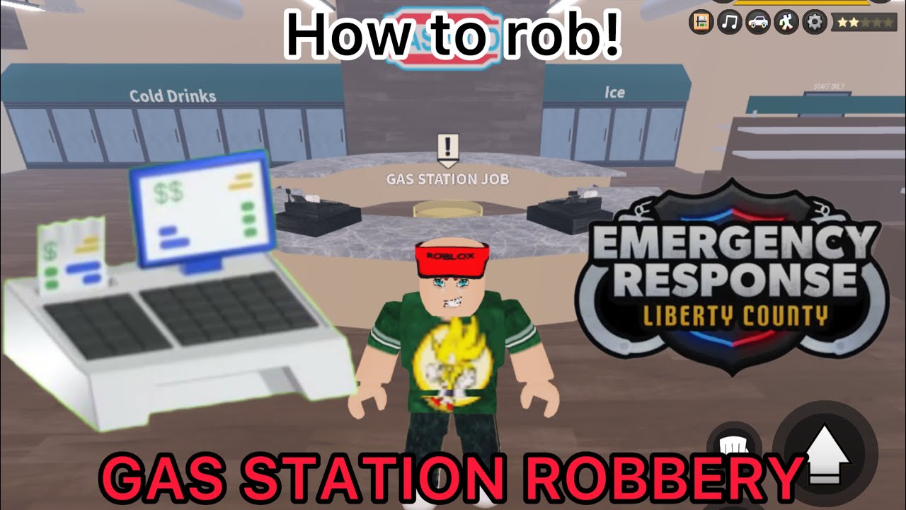 How to rob the gas station in Emergency Response Liberty County ...