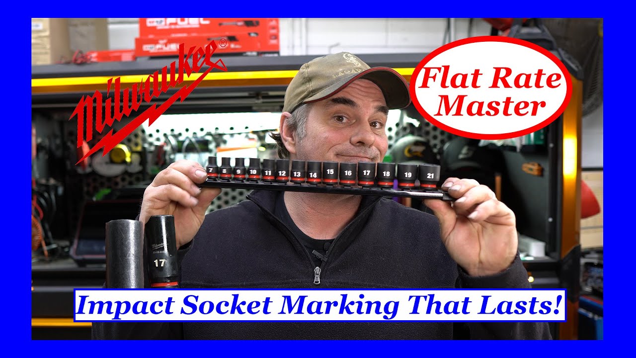 Lets Talk About Milwaukee Tool Sockets- Socket Marking That Lasts - YouTube