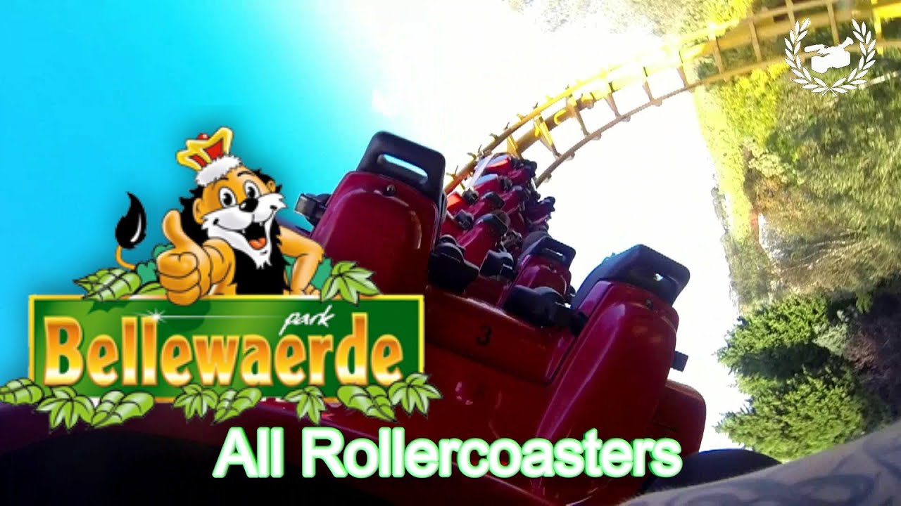 All Rollercoasters: Bellewaerde Park (Ieper, Belgium) - YouTube