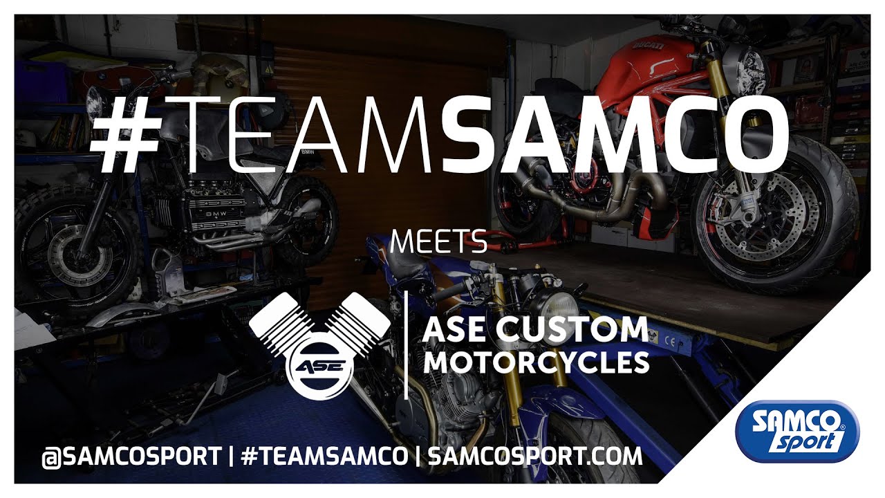 #TeamSamco meets ASE Custom Motorcycles - YouTube