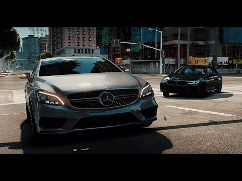 BMW M5 2021 VS. Mercedes-Benz CLS AMG | MAJORKA GTA 5 | Game-Studio - YouTube