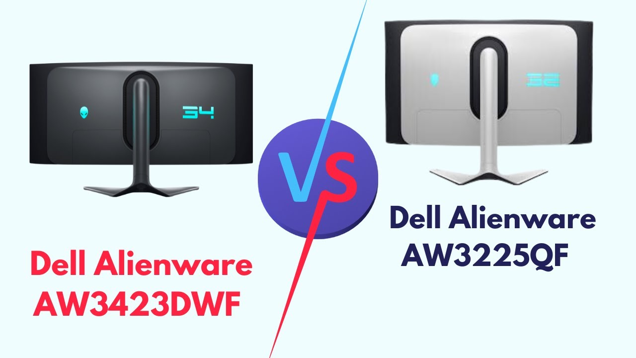 Dell Alienware AW3423DWF Vs Dell Alienware AW3225QF Monitor (Specs ...