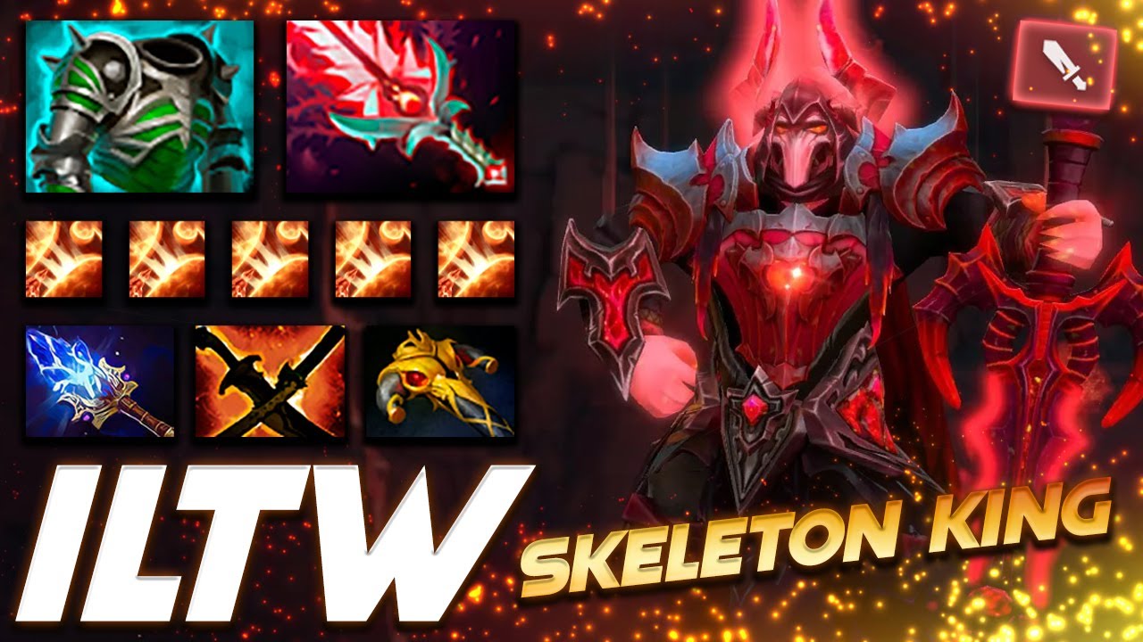 iLTW Wraith King Skeleton Lord - Dota 2 Pro Gameplay [Watch & Learn ...
