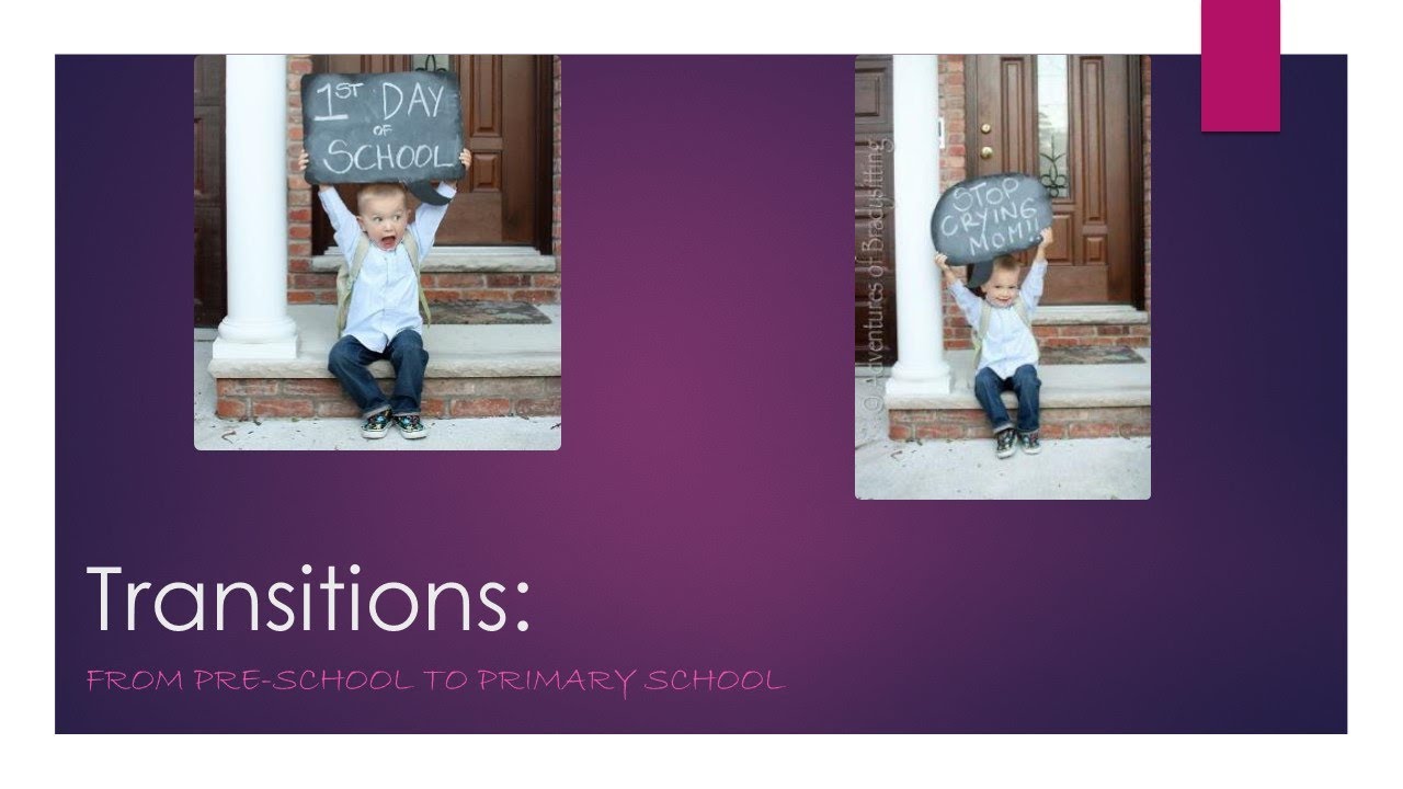 Transition from Early Years to Primary - YouTube