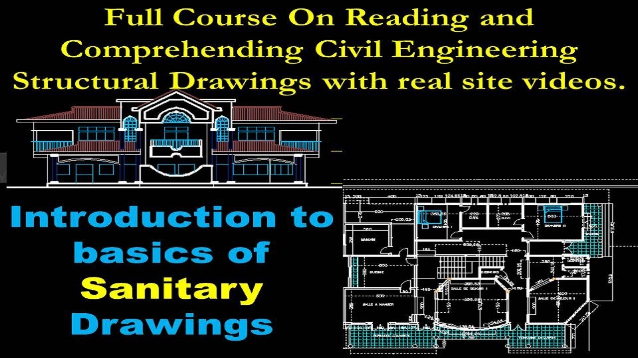 How to read Sanitary Drawings from the Basics - YouTube