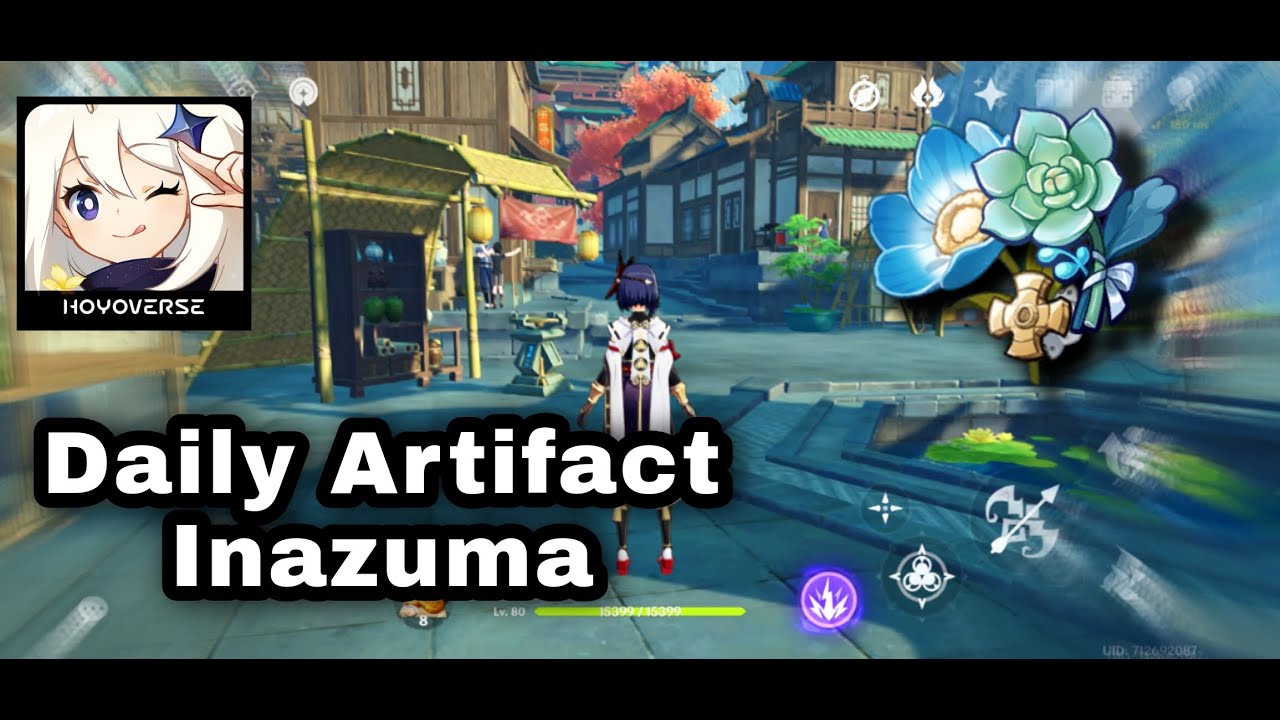 Genshin Impact Mobile - Daily Artifact, Inazuma - YouTube