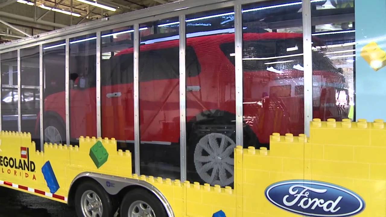 LEGOLAND Florida Ford Explorer Revealed to the Public - YouTube