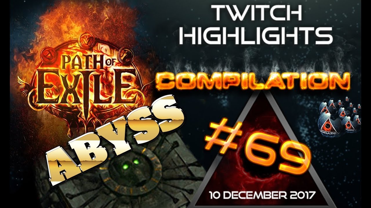 Path of Exile highlights | Day 1 & 2 of Abyss League | poe rips, RNG ...