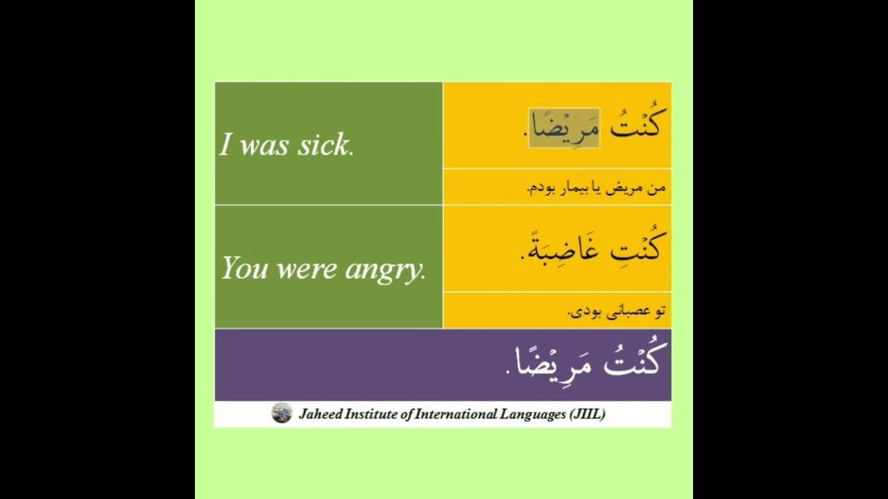 I Was Sick In Arabic learnarabiconline learnarabic teachingarabic i-was-sick-in-arabic-learnarabiconline-learnarabic-teachingarabic